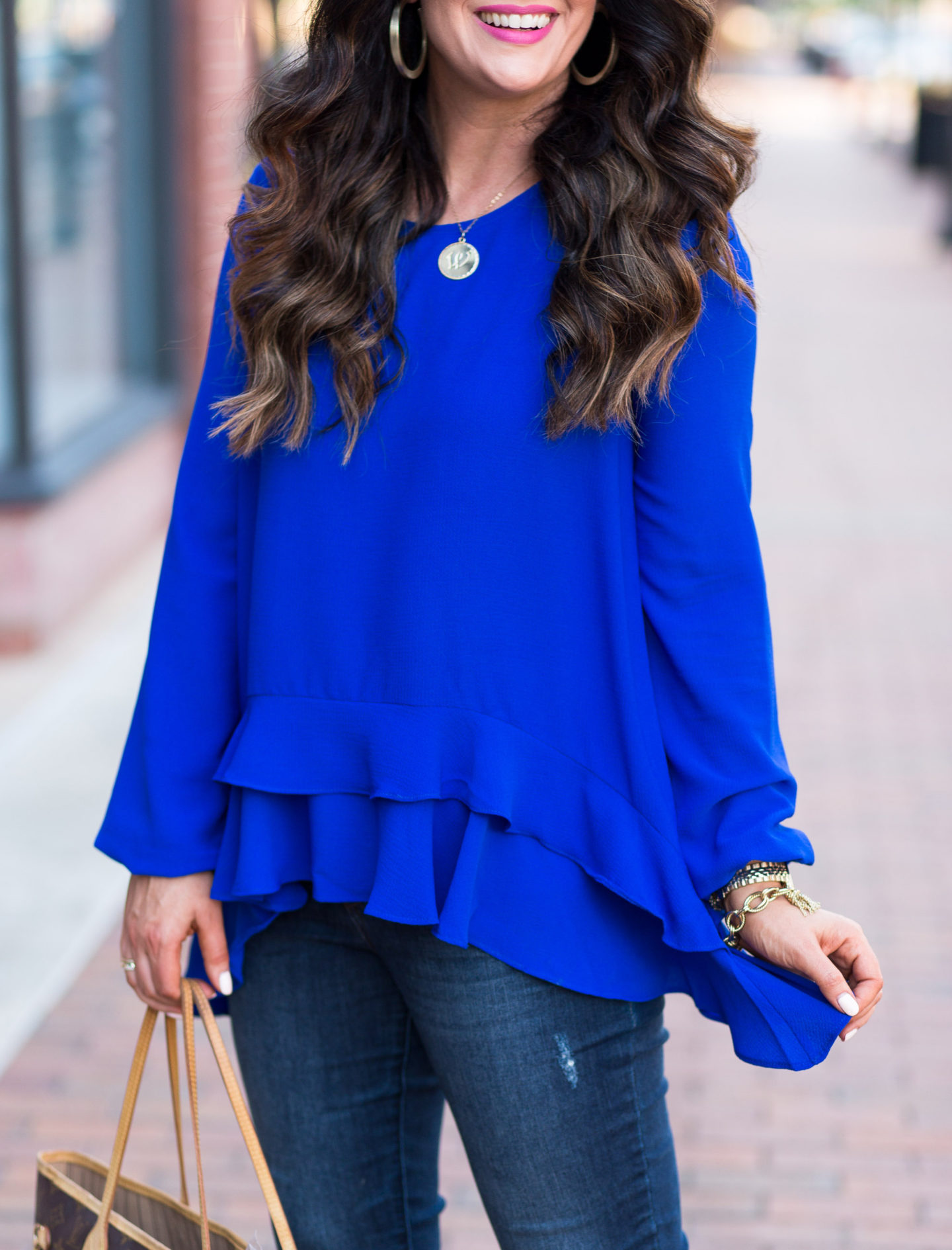 Our Favorite Ruffle Hem Tunic Top Is Back!! - The Double Take Girls