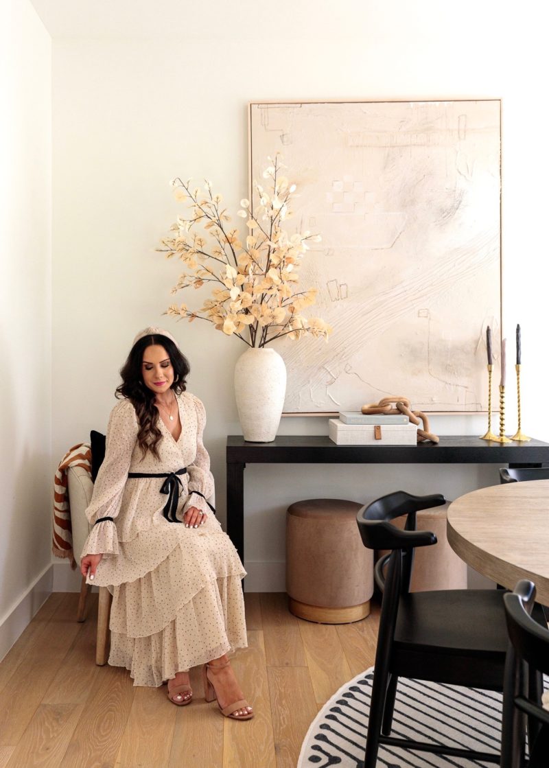 Lindsay's Dining Room Reveal Featuring Abbey Ratcliff Fine Art - The ...